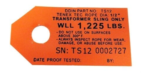 DDIN Adjustable Transformer Sling | Tallman Equipment Company