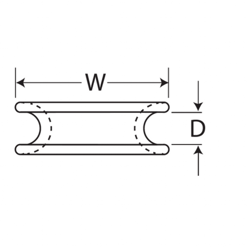 HOT ROLLED MILD GALVANIZED THIMBLE | Tallman Equipment Company