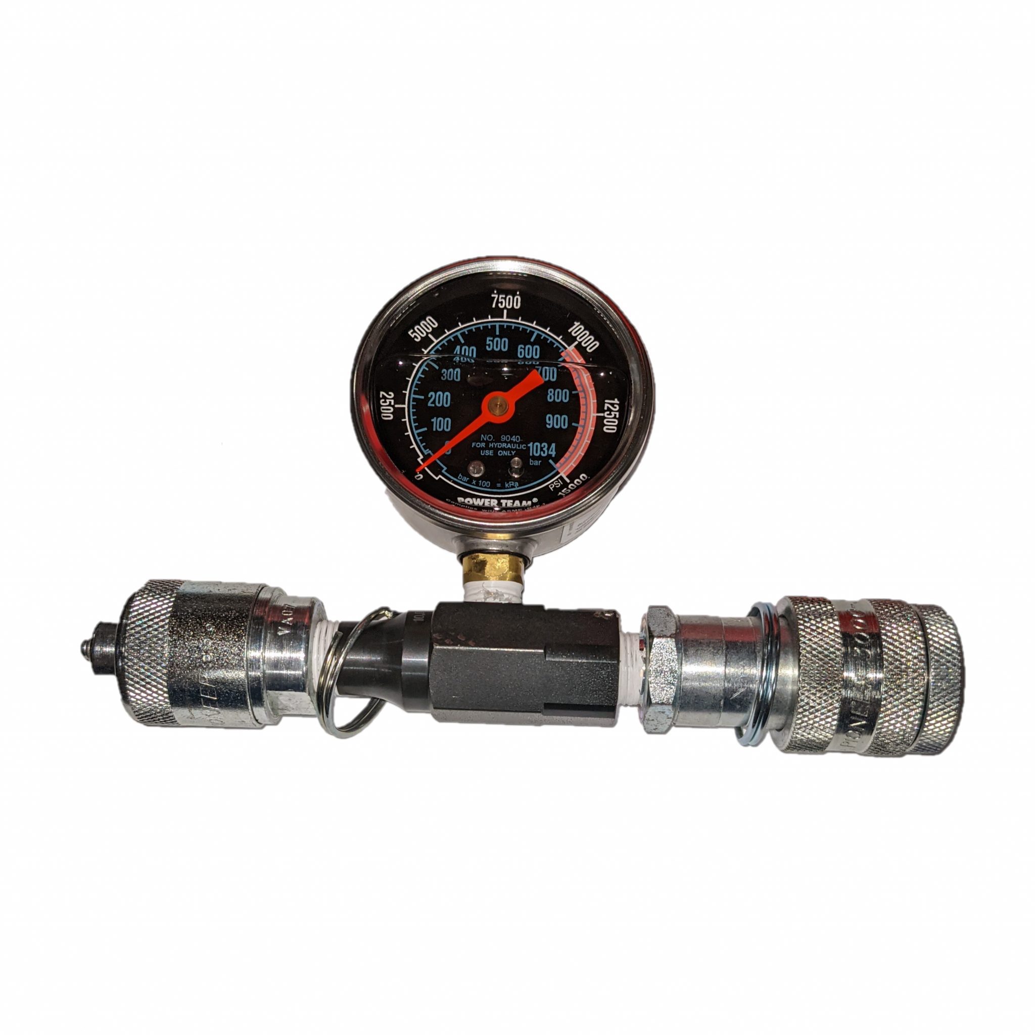 In-Line Gauge For 10000 PSI Pump Press | Tallman Equipment Company