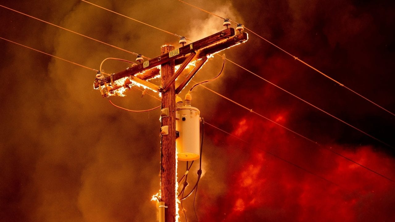 Lineman Safety During A Wildfire | Tallman Equipment Company