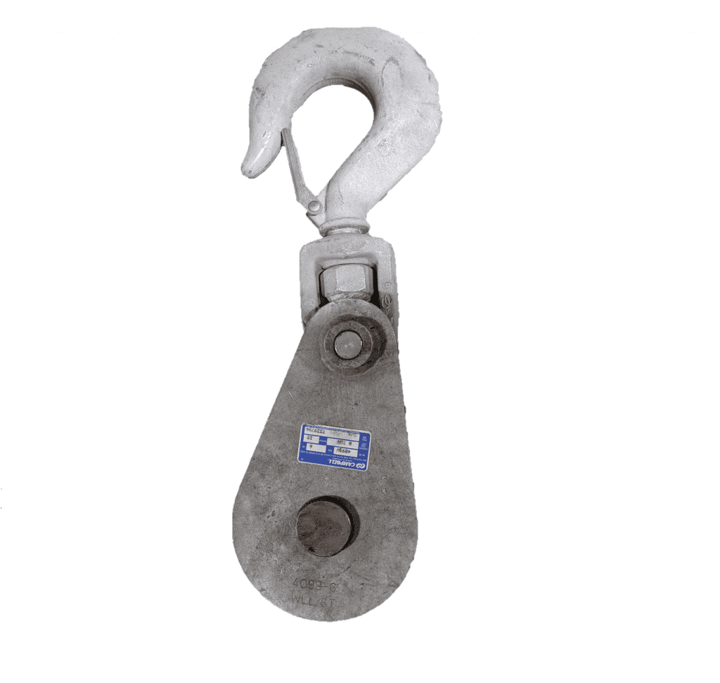 Steel Snatch Block, 6" Sheave | Tallman Equipment Company