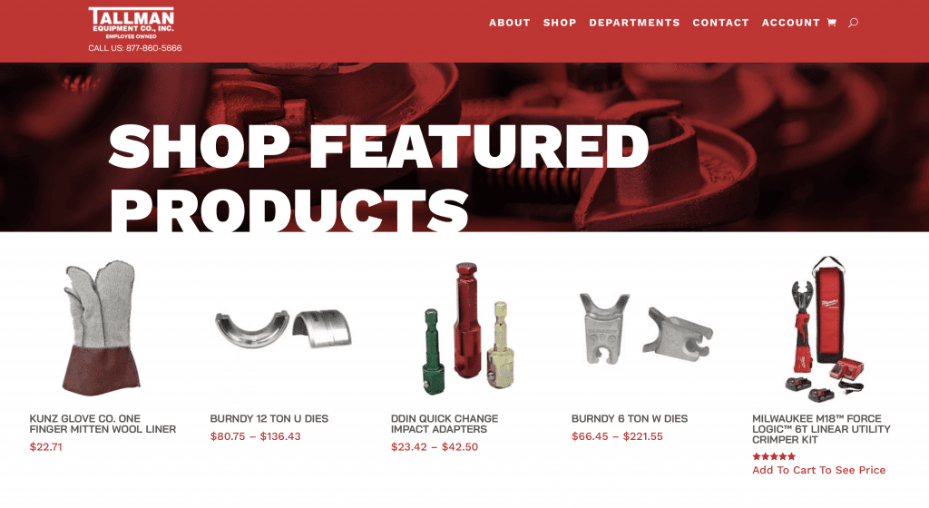 Shop Featured Products | Tallman Equipment Company