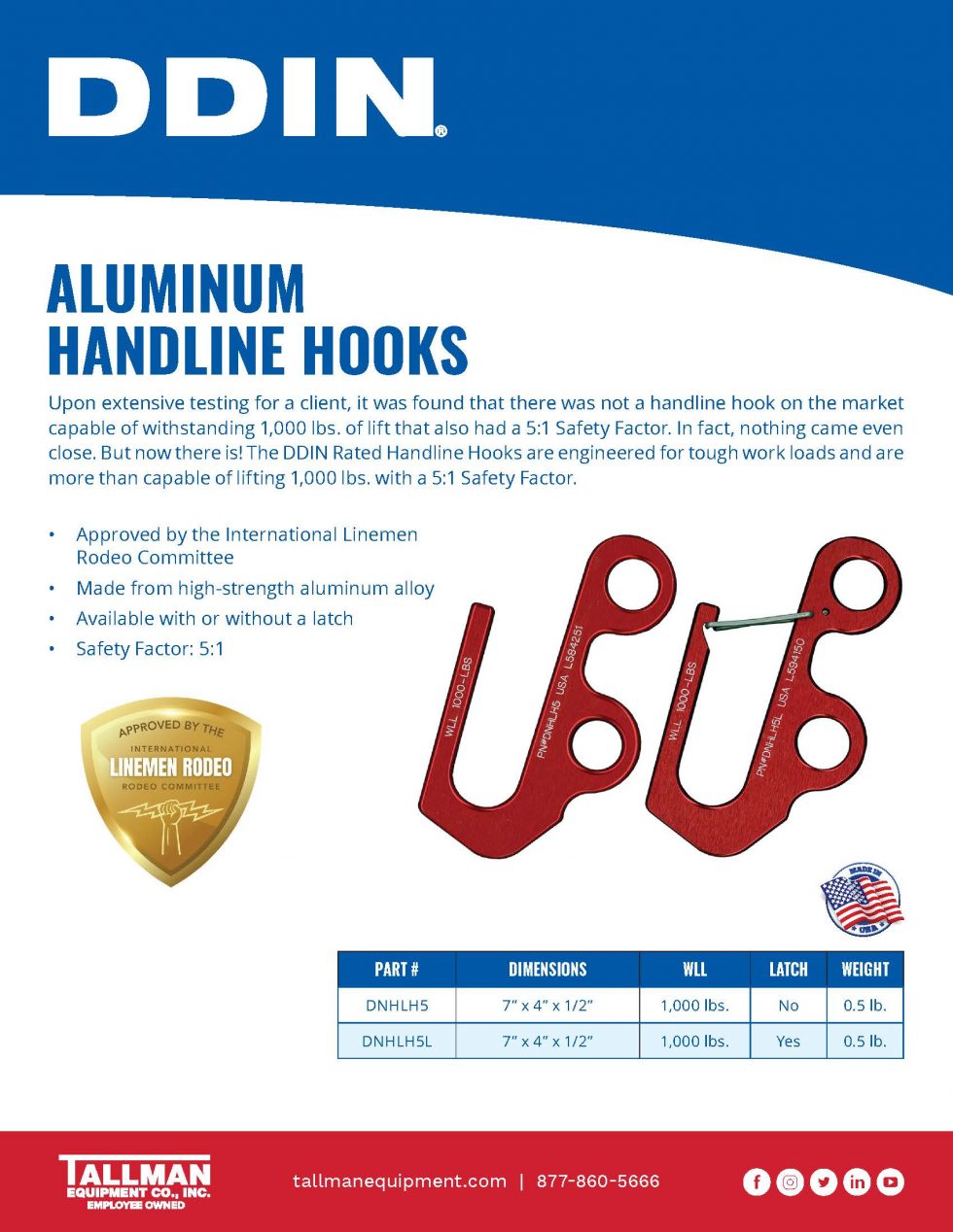 Lineman Product Catalog And Media | Tallman Equipment